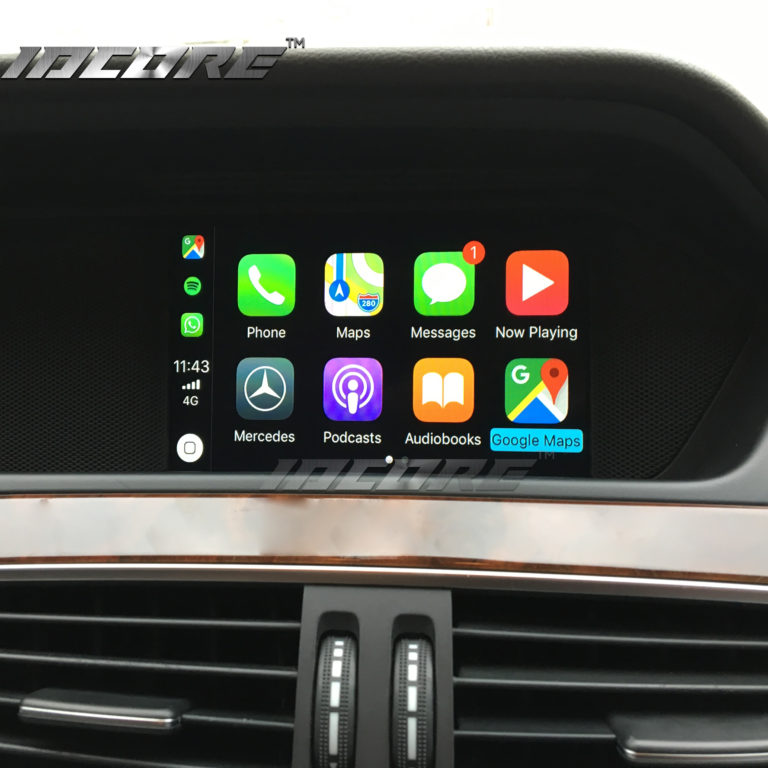 Mercedes NTG 4.5/4.7 Wireless Apple CarPlay Android Auto Interface – IDCORE