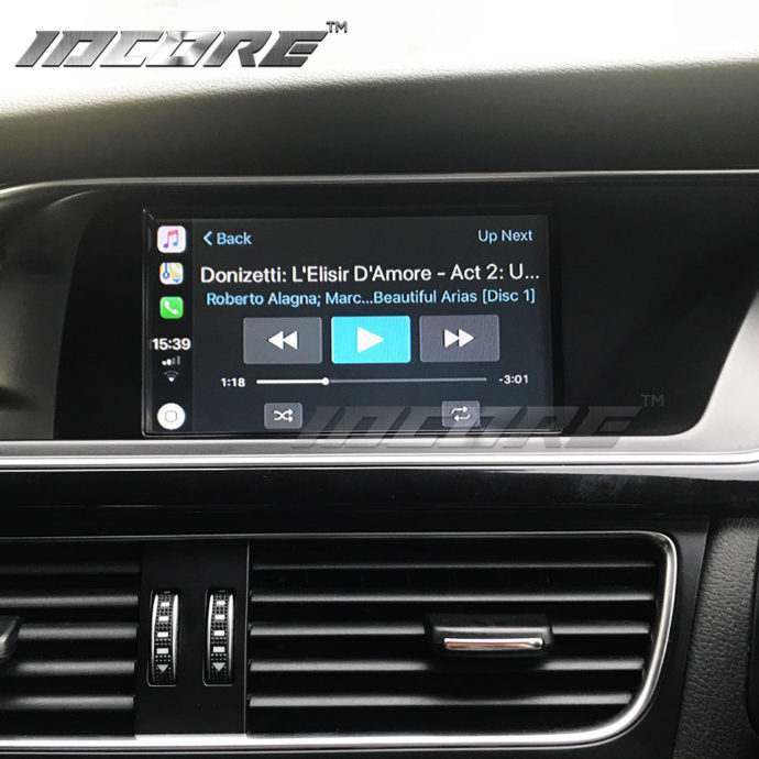 Audi A4/A5/Q5/A6/Q7 MMI 3G High/Basic Wireless Apple CarPlay Android ...