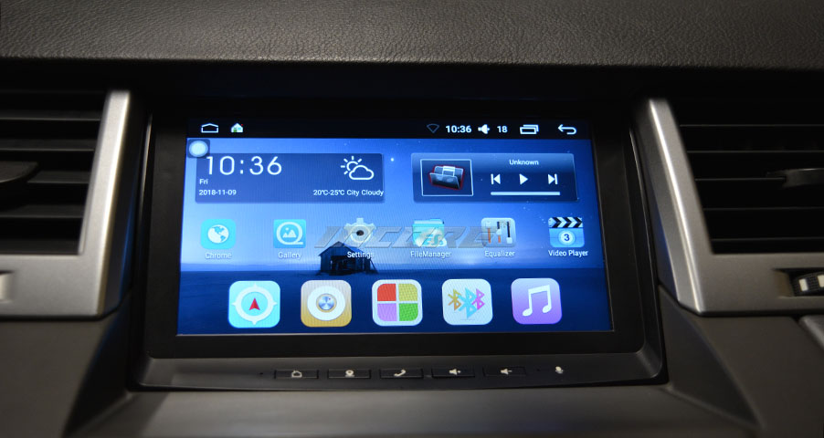 Development of Android based touch screen unit for Land Rover vehicles ...